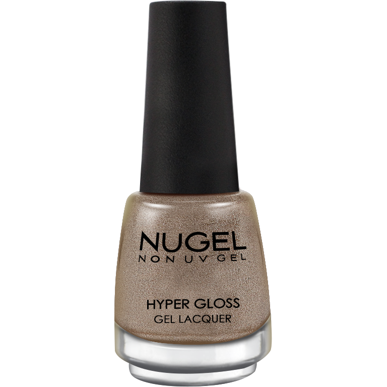 NUGEL | Sepia Sparkle - 51 | Hyper Gloss | NON UV GEL | Nail Polish | 13ML