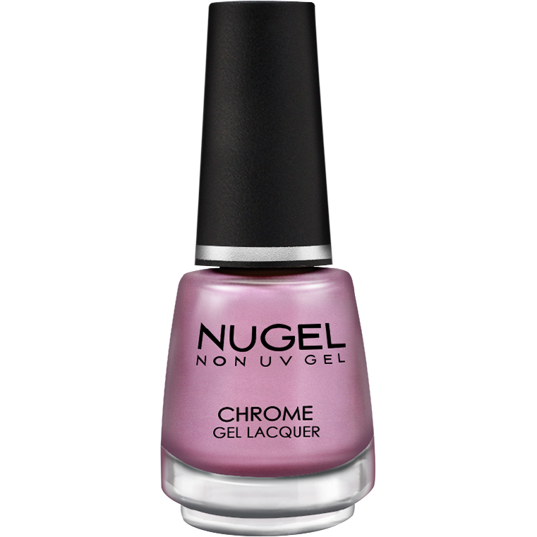 NUGEL | Pink Blush CS - C12 | Chrome | NON UV GEL | Nail Polish | 13ML