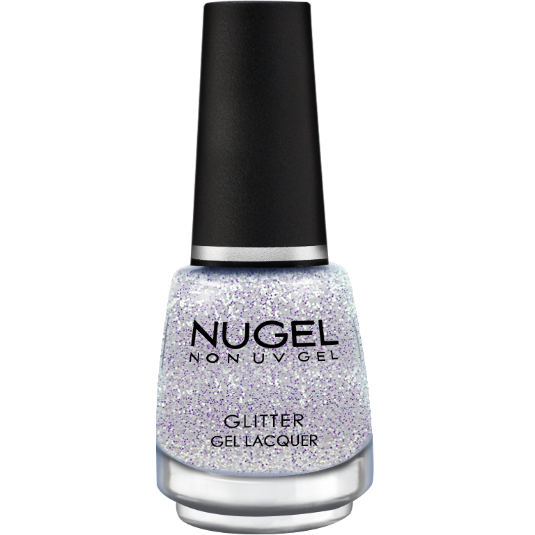 NUGEL | Blue Crystal GL - G03 | Glitter | NON UV GEL | Nail Polish | 13ML